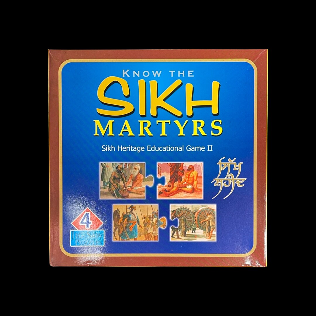 Sikh Martyrs Puzzle for Kids, Punjabi Alphabet, Punjabi Items, Sikh ...
