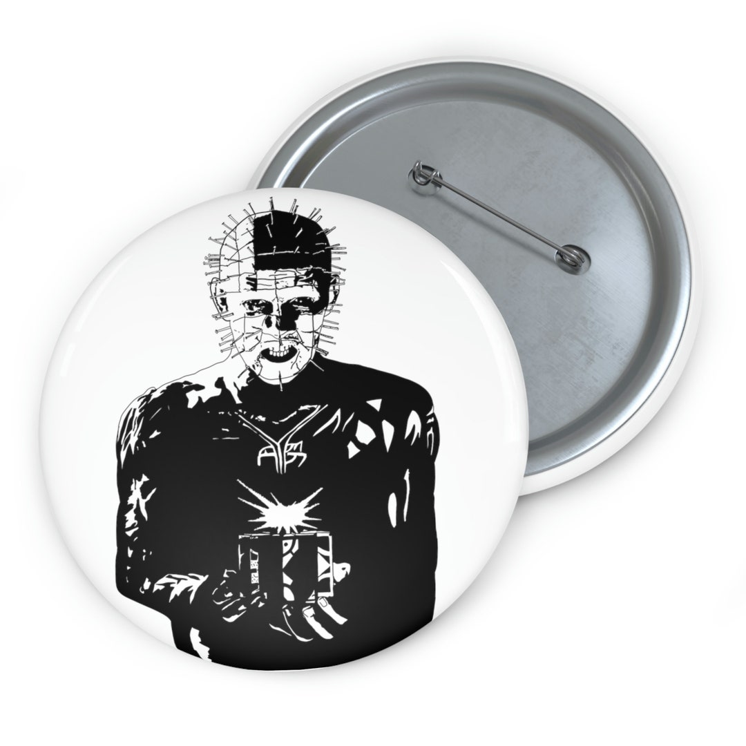 Hellraiser Pinhead Custom Pin Button - Etsy