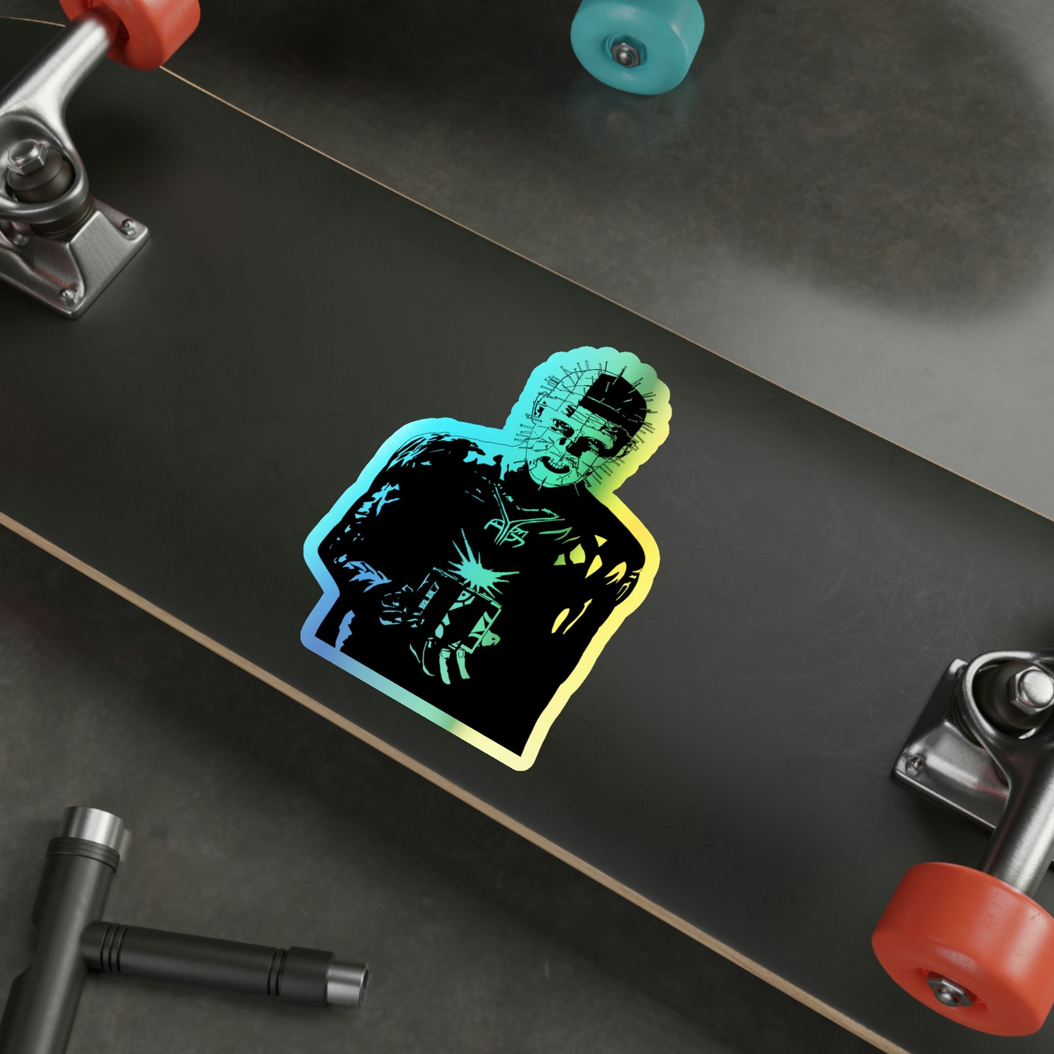 Hellraiser Pinhead Holographic Die-cut Sticker - Etsy