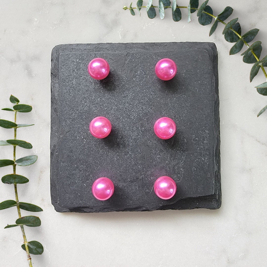 Pearl Small Office Magnets pink Cute Magnets Cubicle Decor Small ...