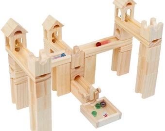 Wooden Marble Run - Etsy