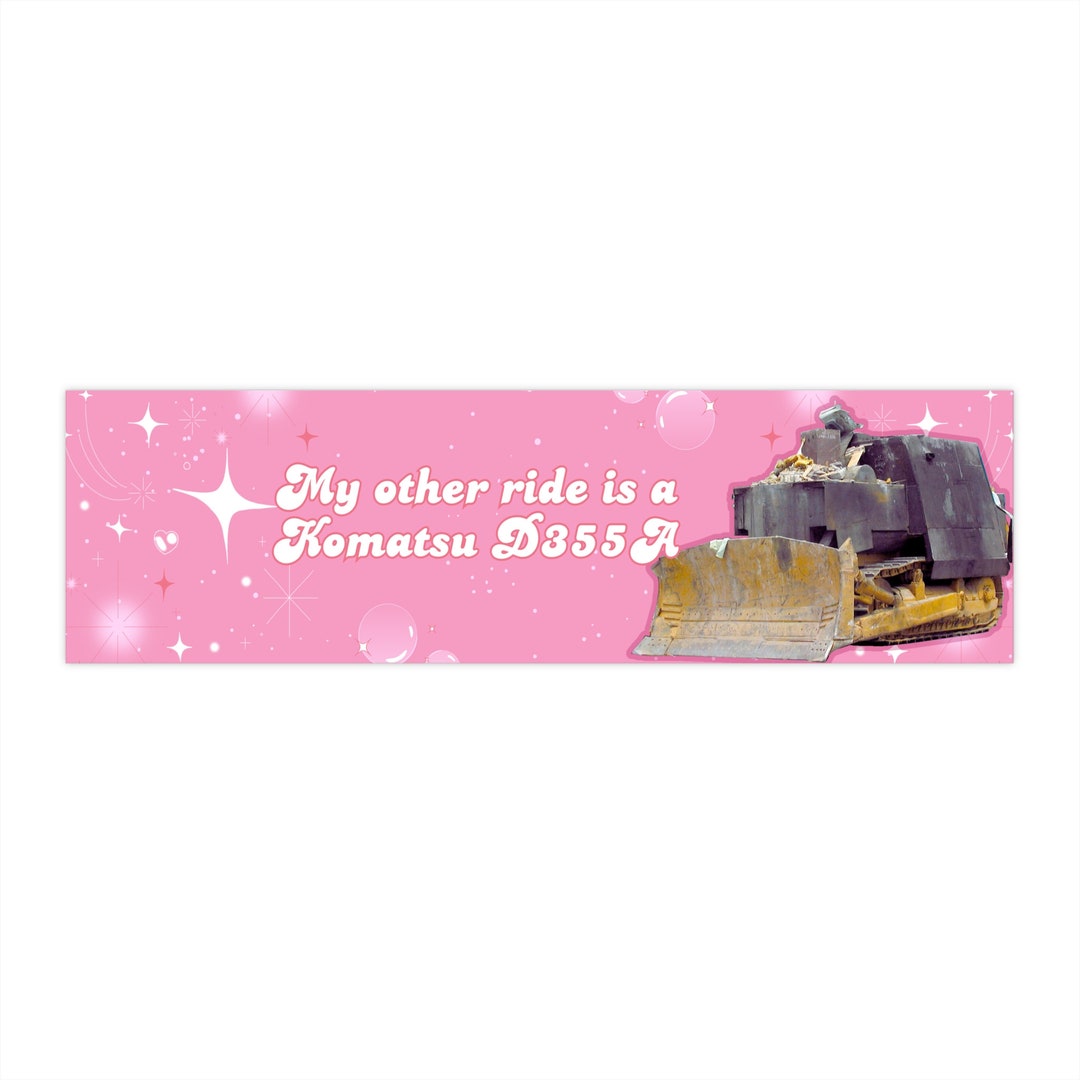 My Other Ride Bumper Sticker - Etsy