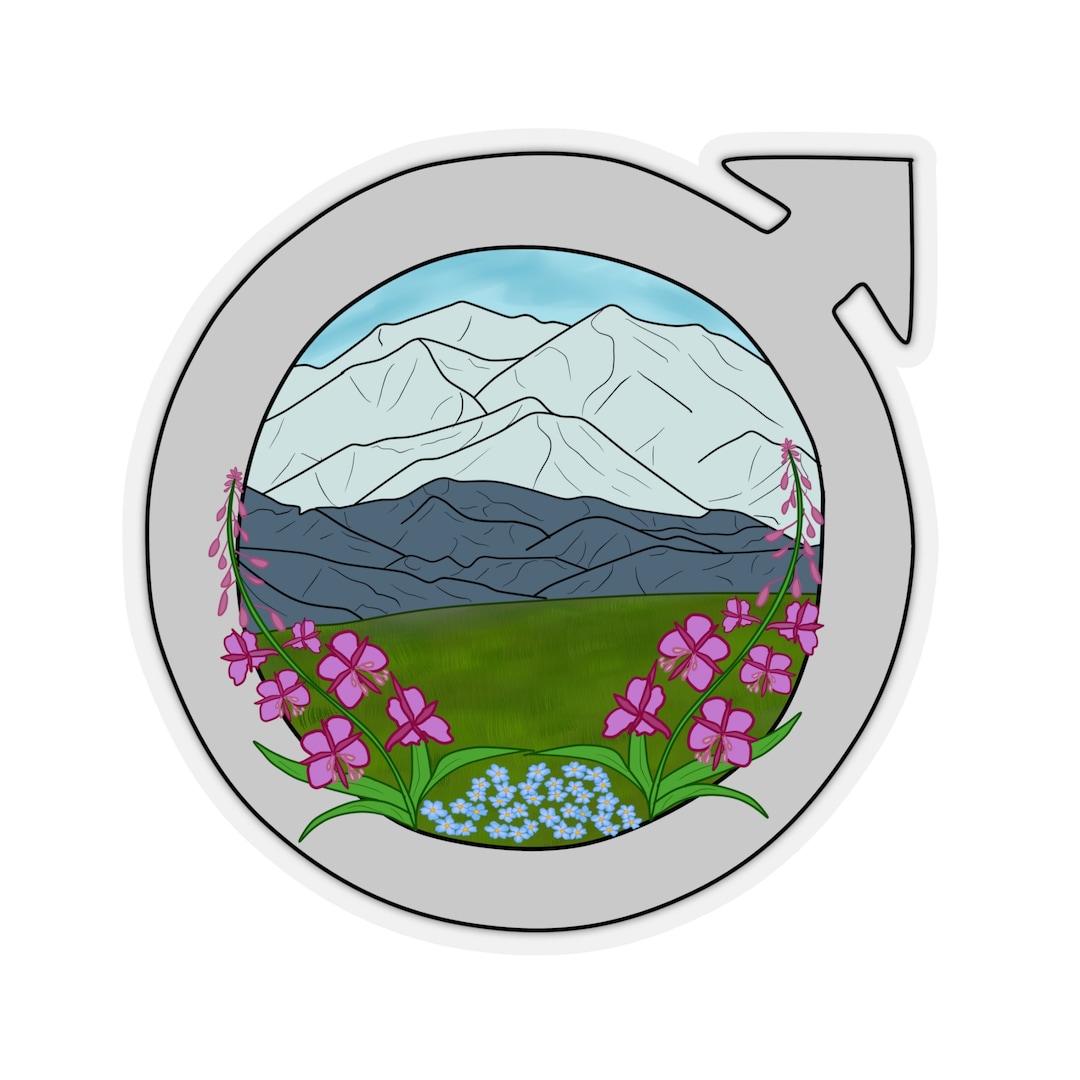 907 Alaska Volvo Kiss-cut Sticker - Etsy