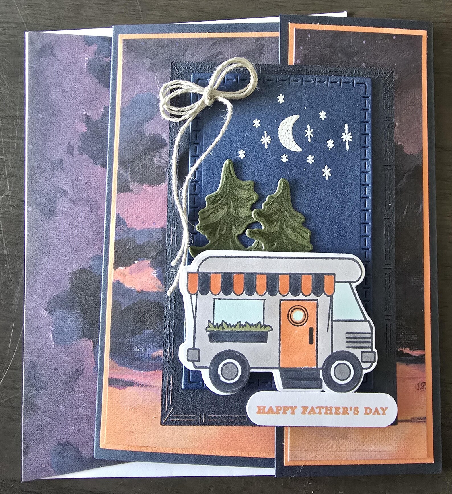 Camper Father's Day Card - Etsy