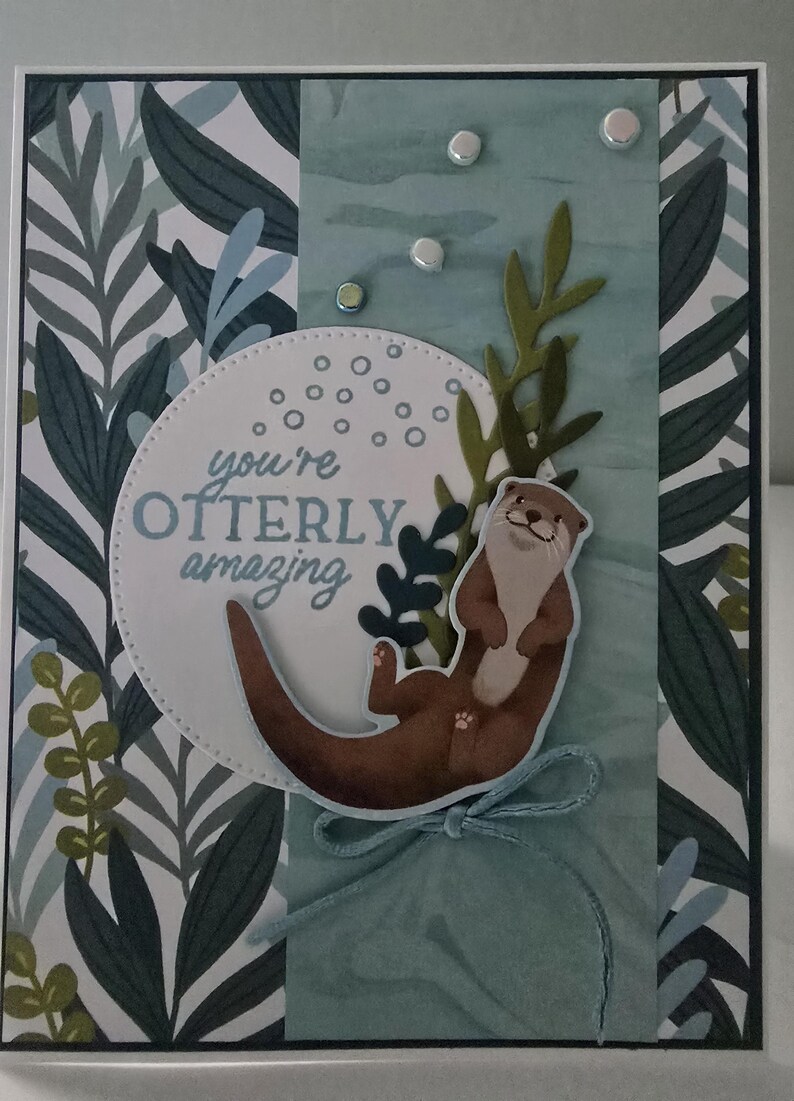 Stamp in up Otterly Amazing Birthday Card - Etsy