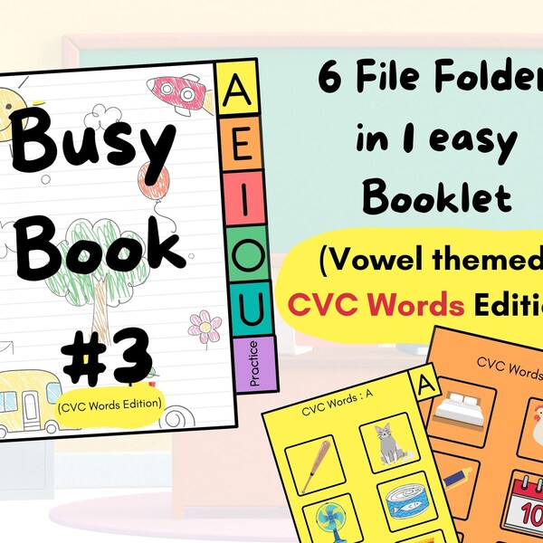 File Folder Games - Etsy