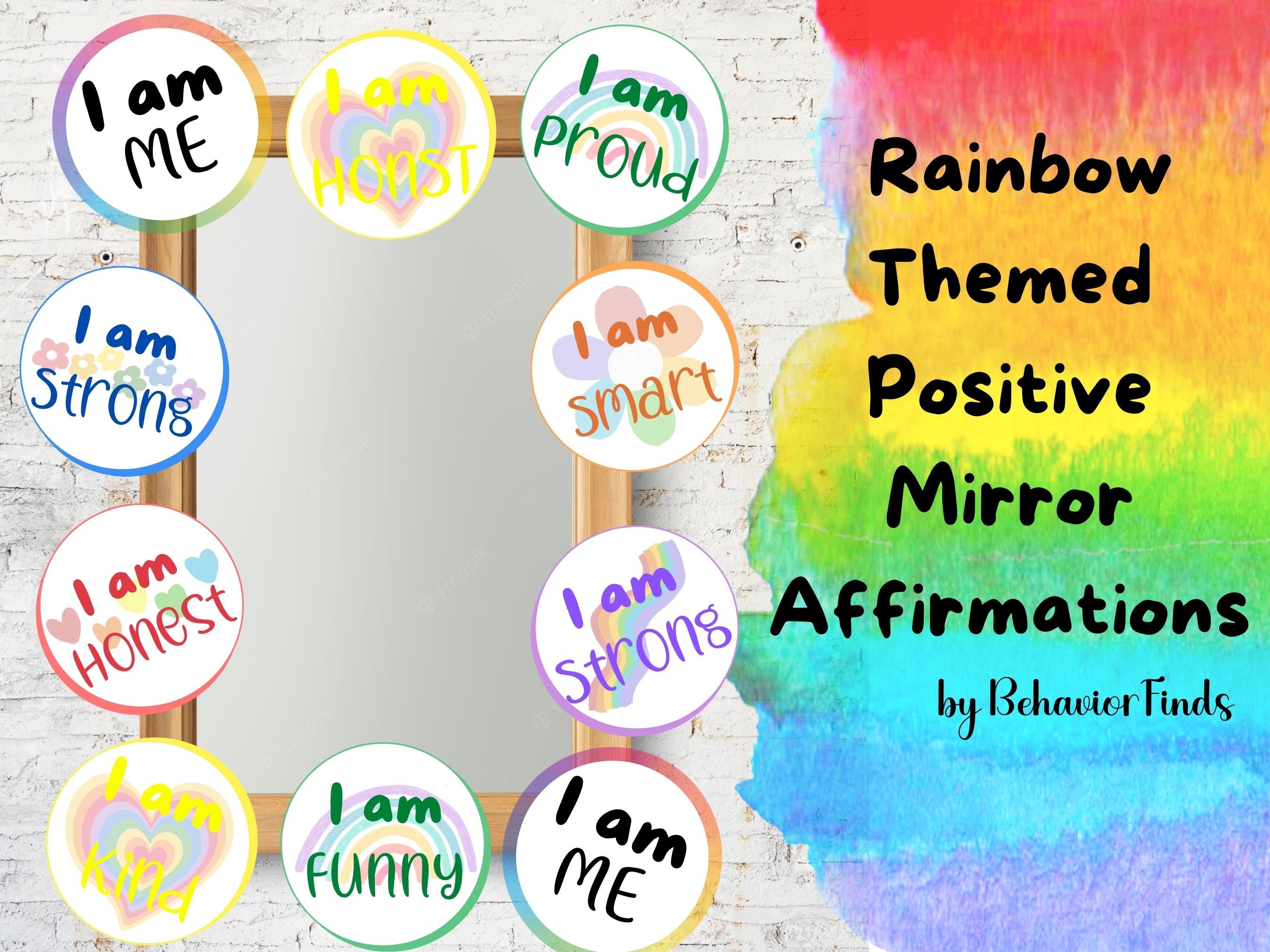 Mirror Affirmations Printables - Etsy