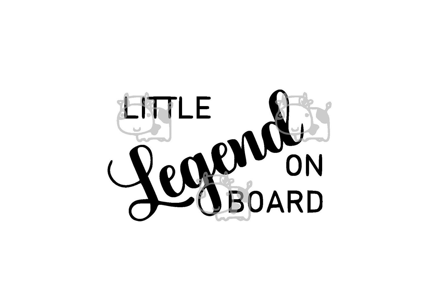 Little Legends on Board Svg - Baby on Board Svg - Legend on Board Svg ...