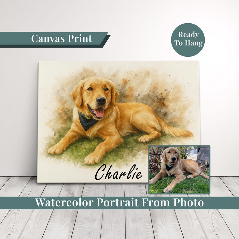 Custom Dog Office Art - Etsy