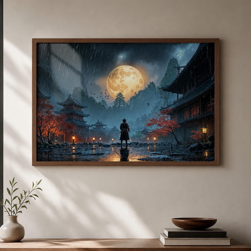 Landscape Asian Wall Art - Etsy