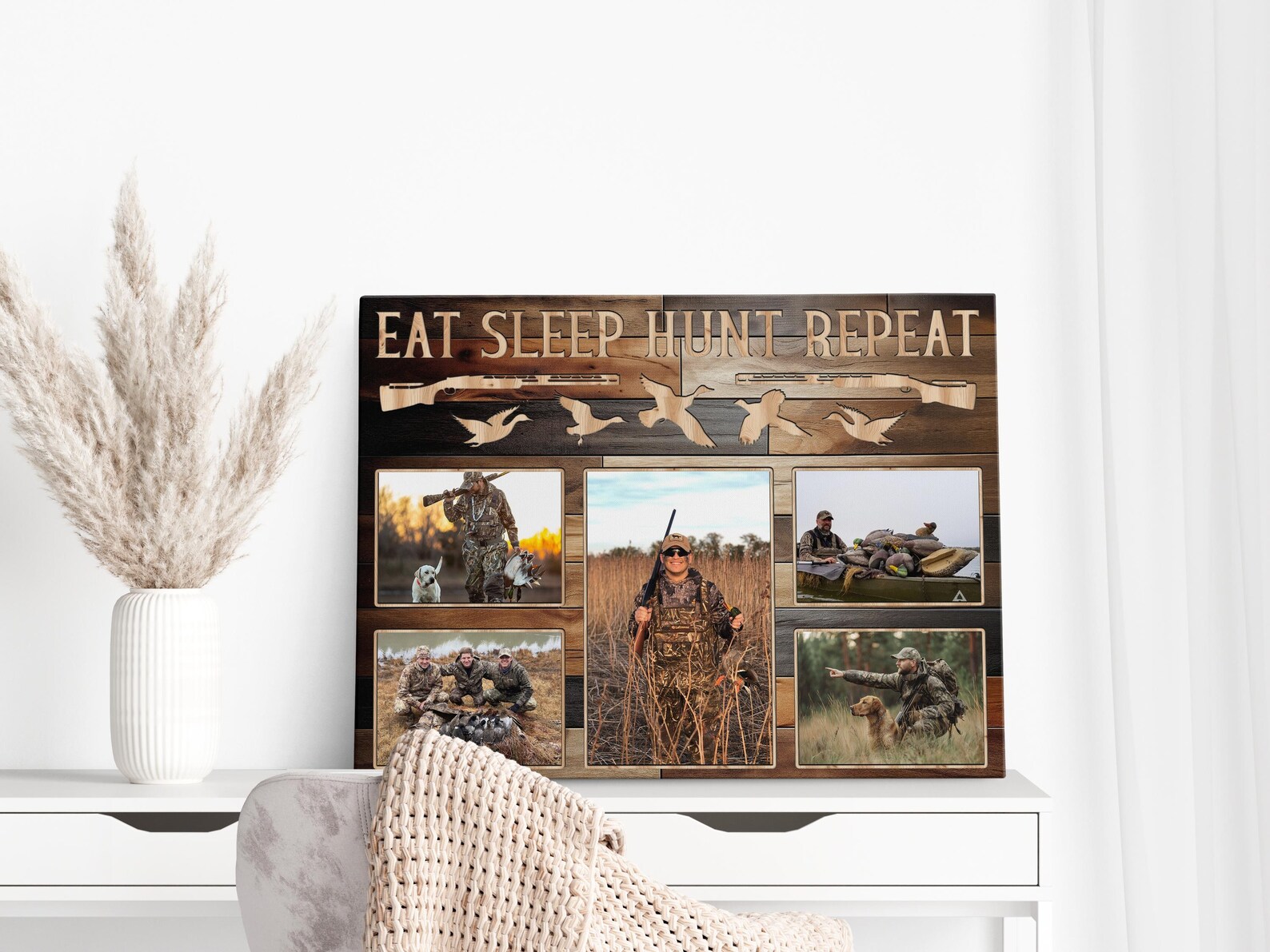 Duck Hunting Photo Collage Gift for Husband Birthday Gift Pheasant ...