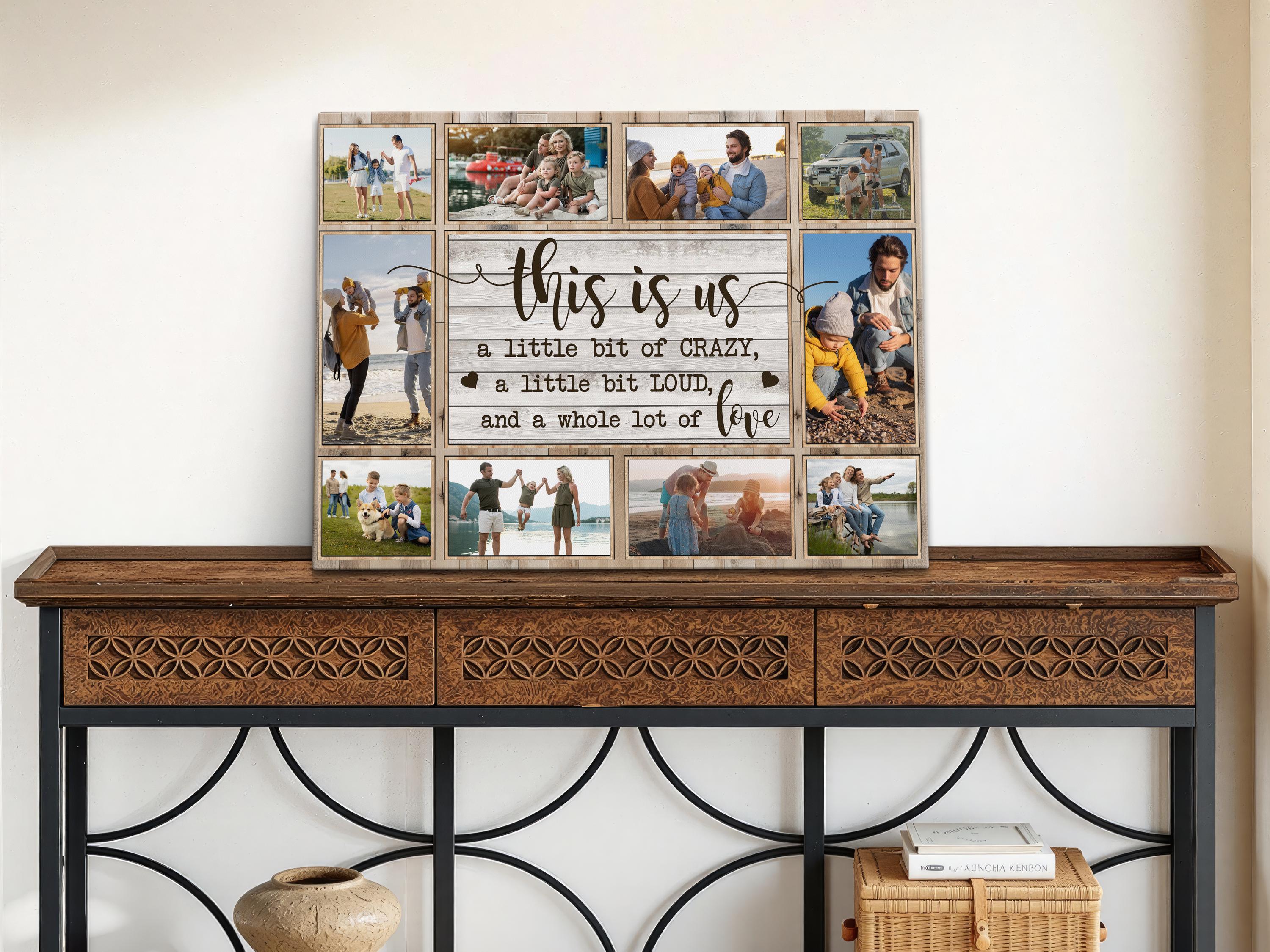 Personalized Photo Gift for Family Reunion Gift for Mom Dad Family ...