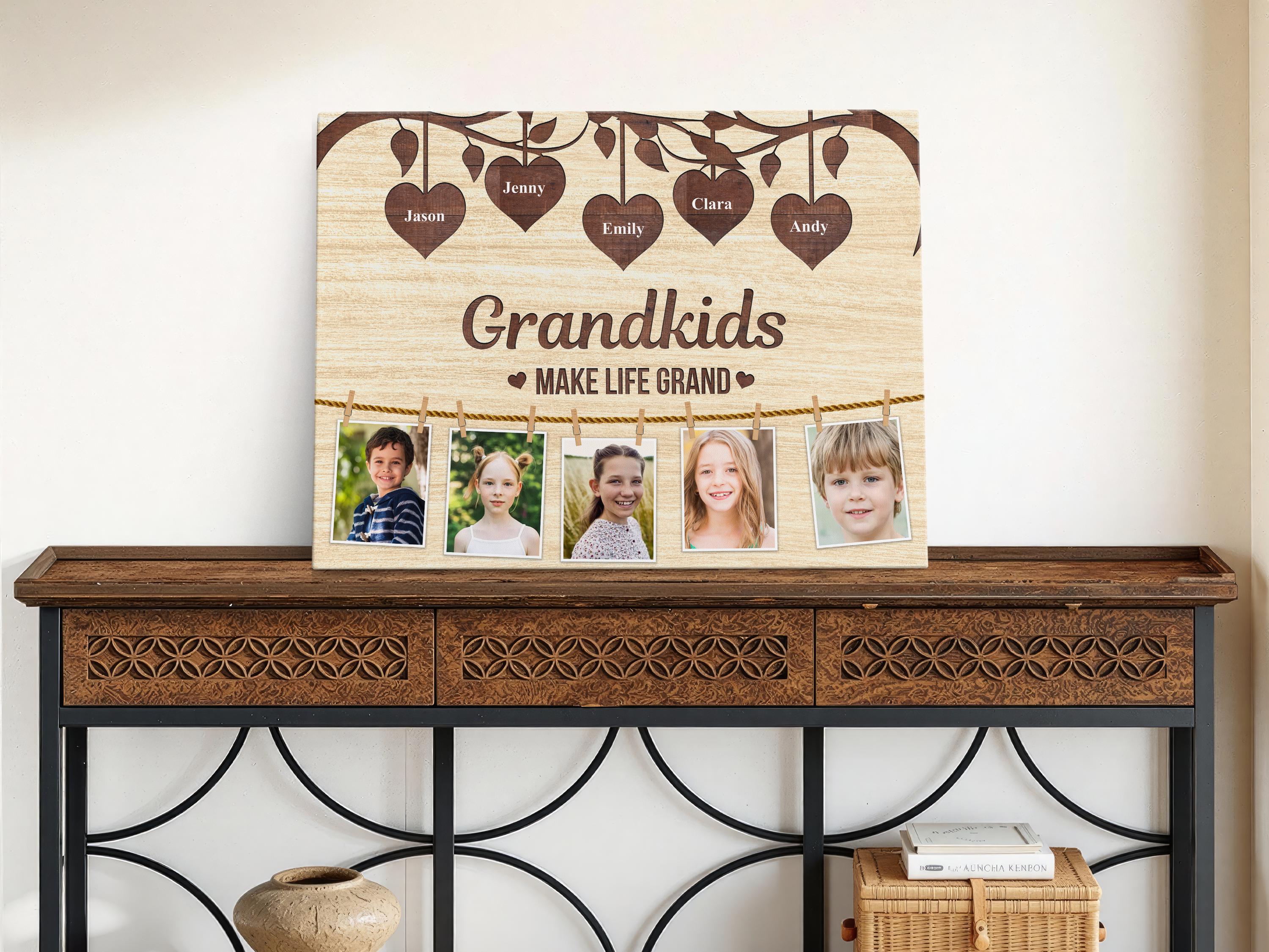 Personalized Gifts for Grandma Home Decor Grandparent Gifts for Grandpa ...