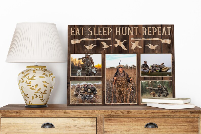 Duck Hunting Photo Collage Gift for Husband Birthday Gift Pheasant ...
