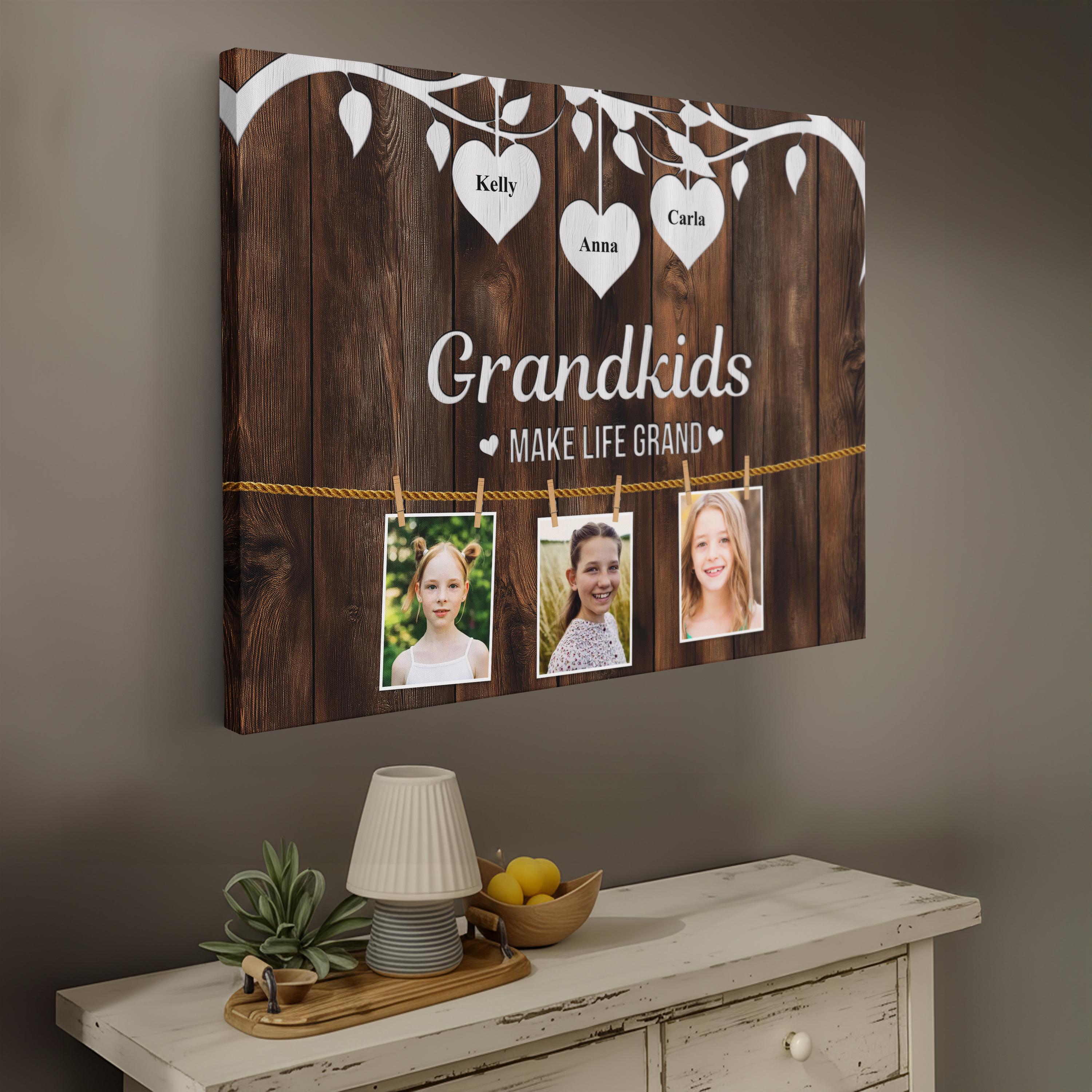 Personalized Gifts for Grandma Home Decor Grandparent Gifts for Grandpa ...