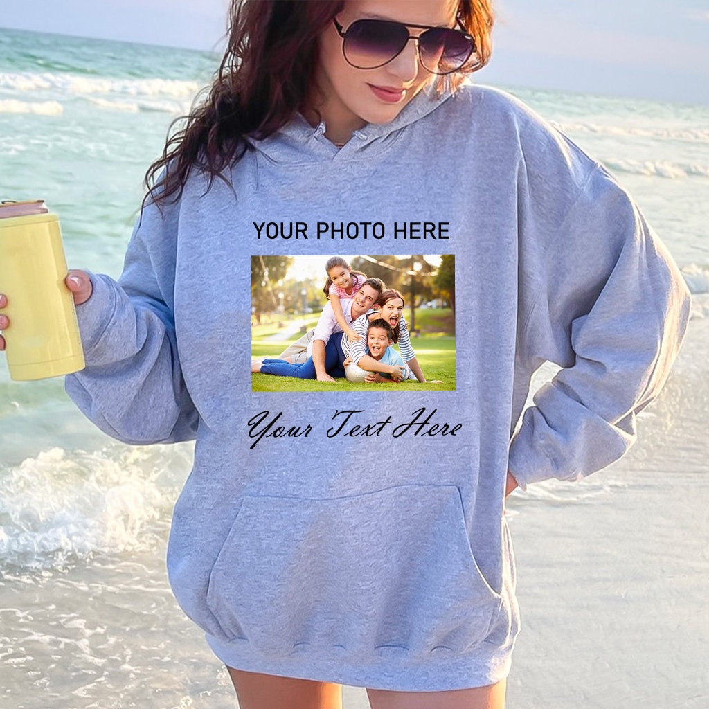 Custom Photo Sweatshirt and Hoodie, Photo Sweatshirts, Personalized ...
