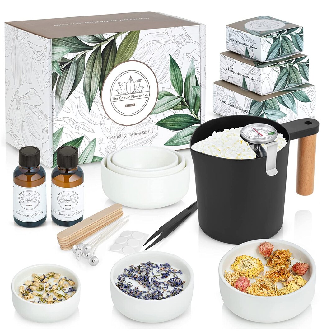 Pavlova Smash Deluxe Candle Making Kit Make 6 Candles With - Etsy