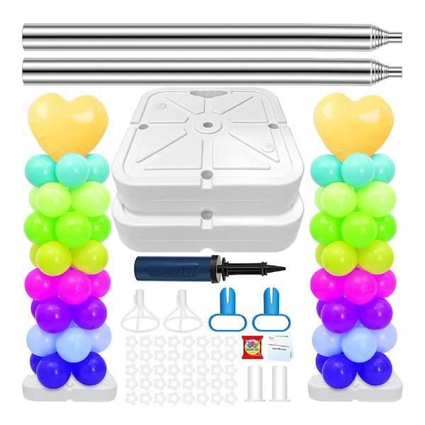 Balloon Column Stands 2 Set - Etsy