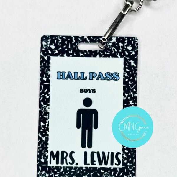 Bathroom Passes - Etsy