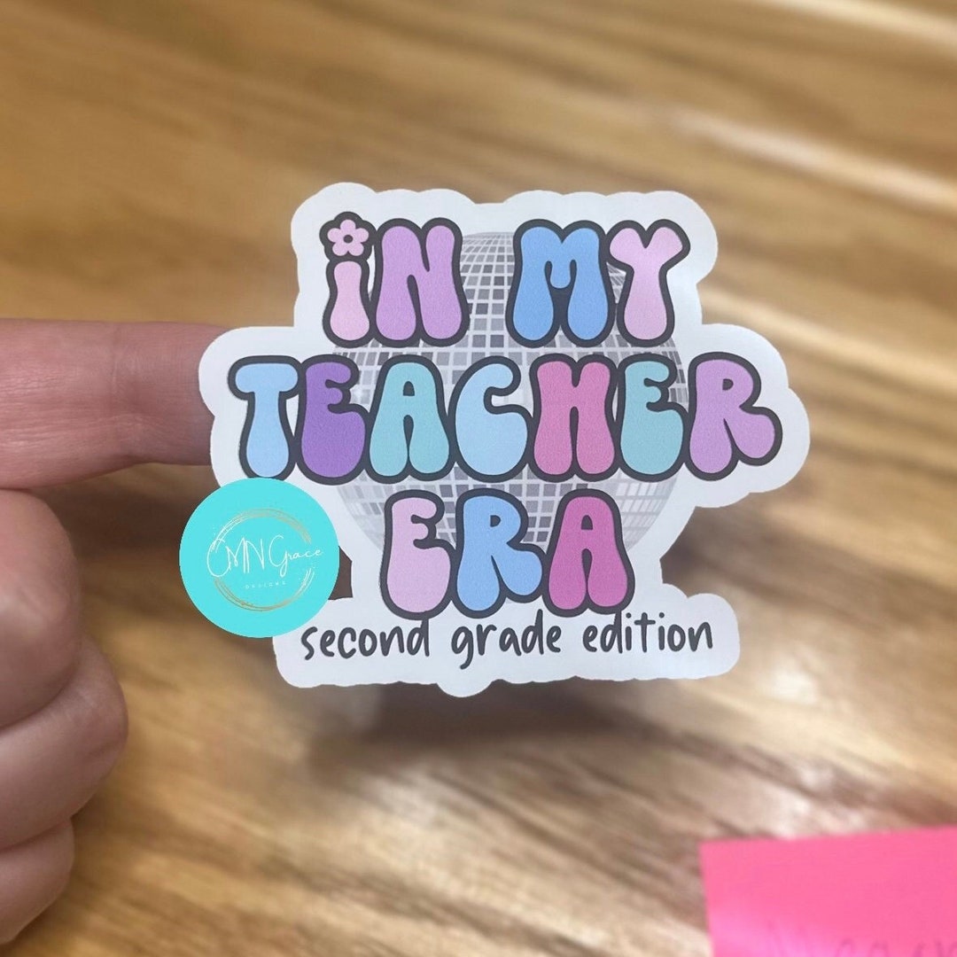 In My Teacher Era Grade Level School Position, Job Title, Laminated ...