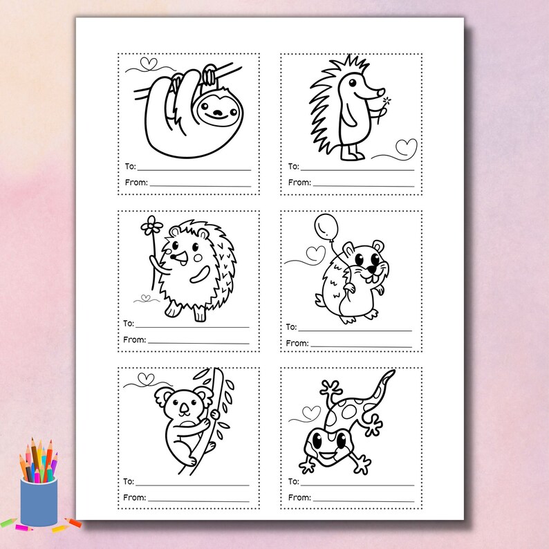 Valentine Coloring Cards Printable Coloring Cards Kids Etsy valentine-coloring-cards-printable-coloring-cards-kids-etsy