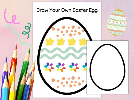 Egg Cutout Pattern