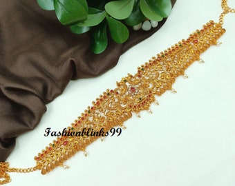 Indian Gold Waist Chain - Etsy