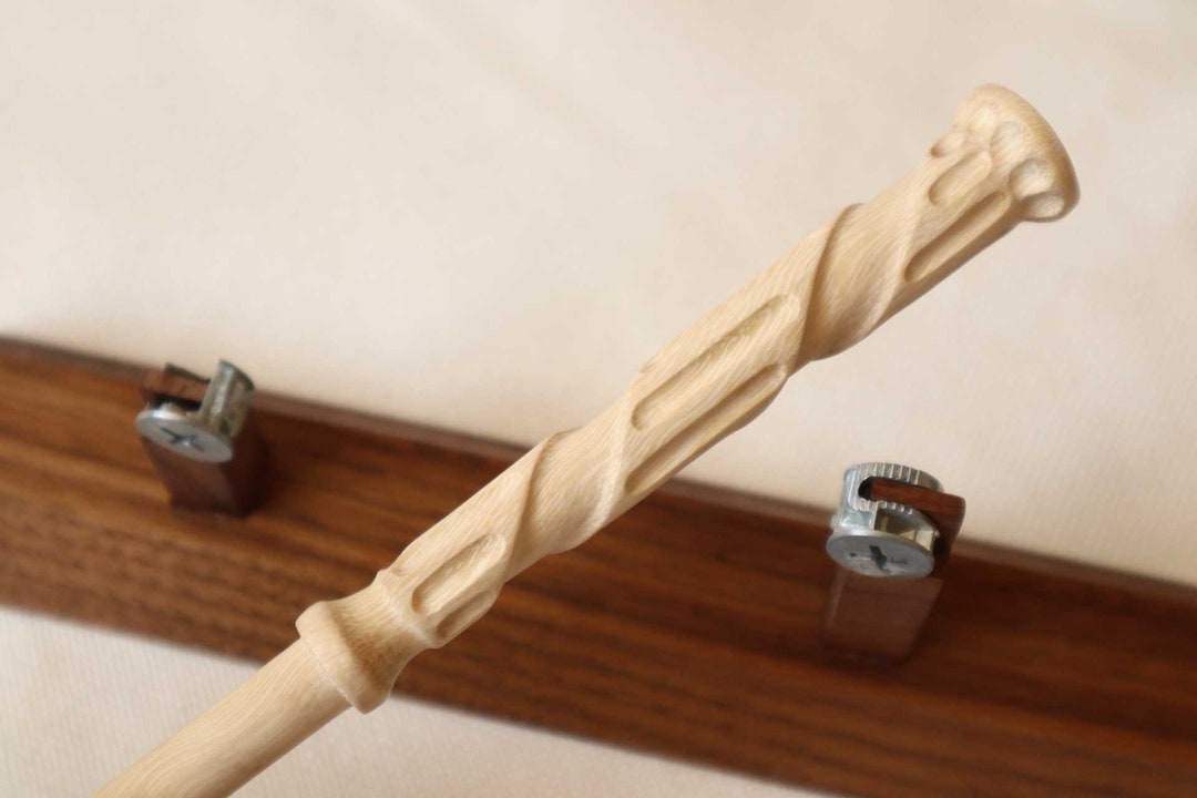 Hand Carved Roman Column Style Wands, Cosplay Wand Custom Magic Wand ...