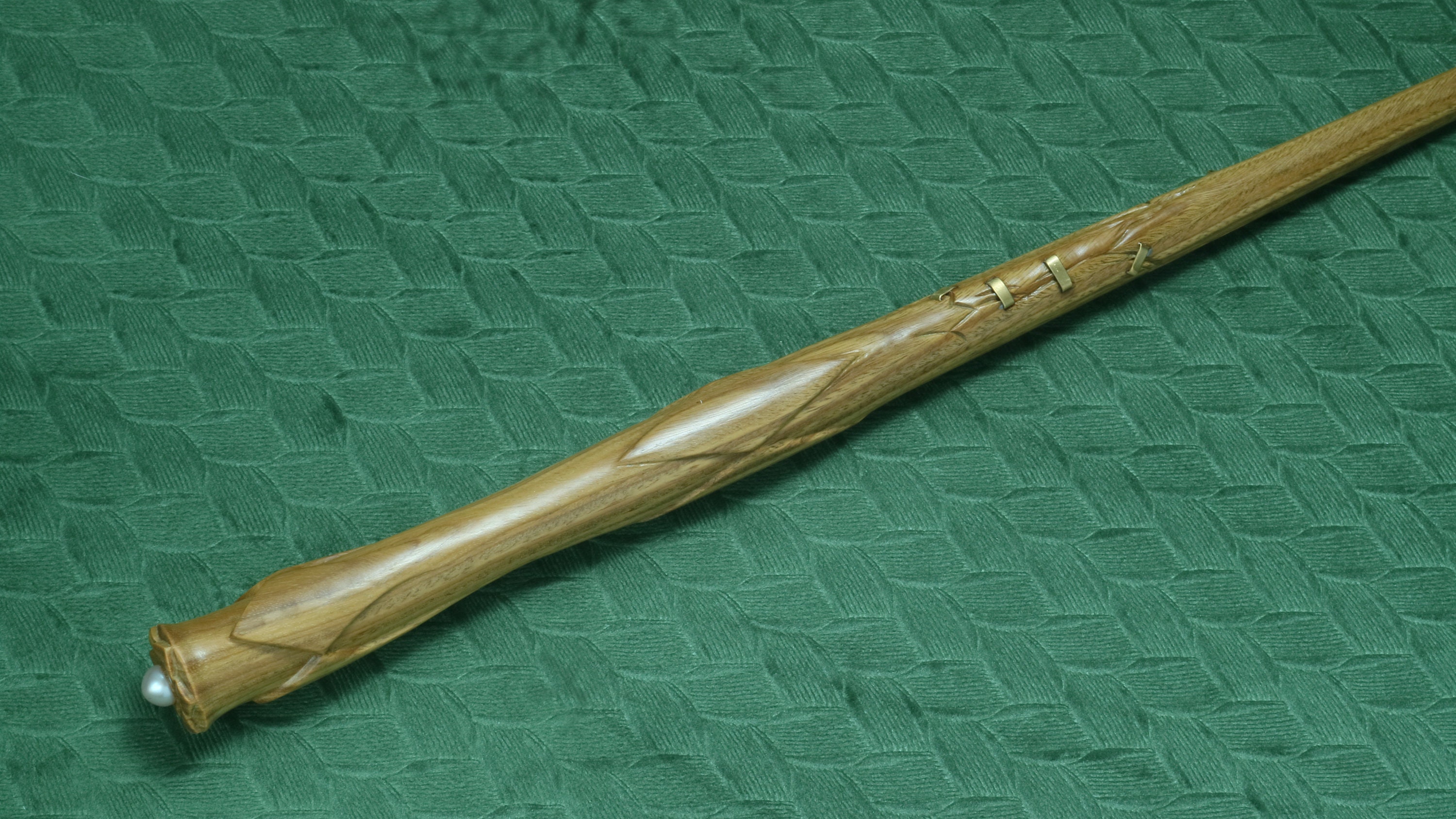 Hand Carved Wands Cosplay Wand Custom Magic Wand Camellia - Etsy