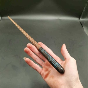 Hand Carved Wiccan Wands, Cosplay Wand Custom Magic Wand, Altar Wand ...