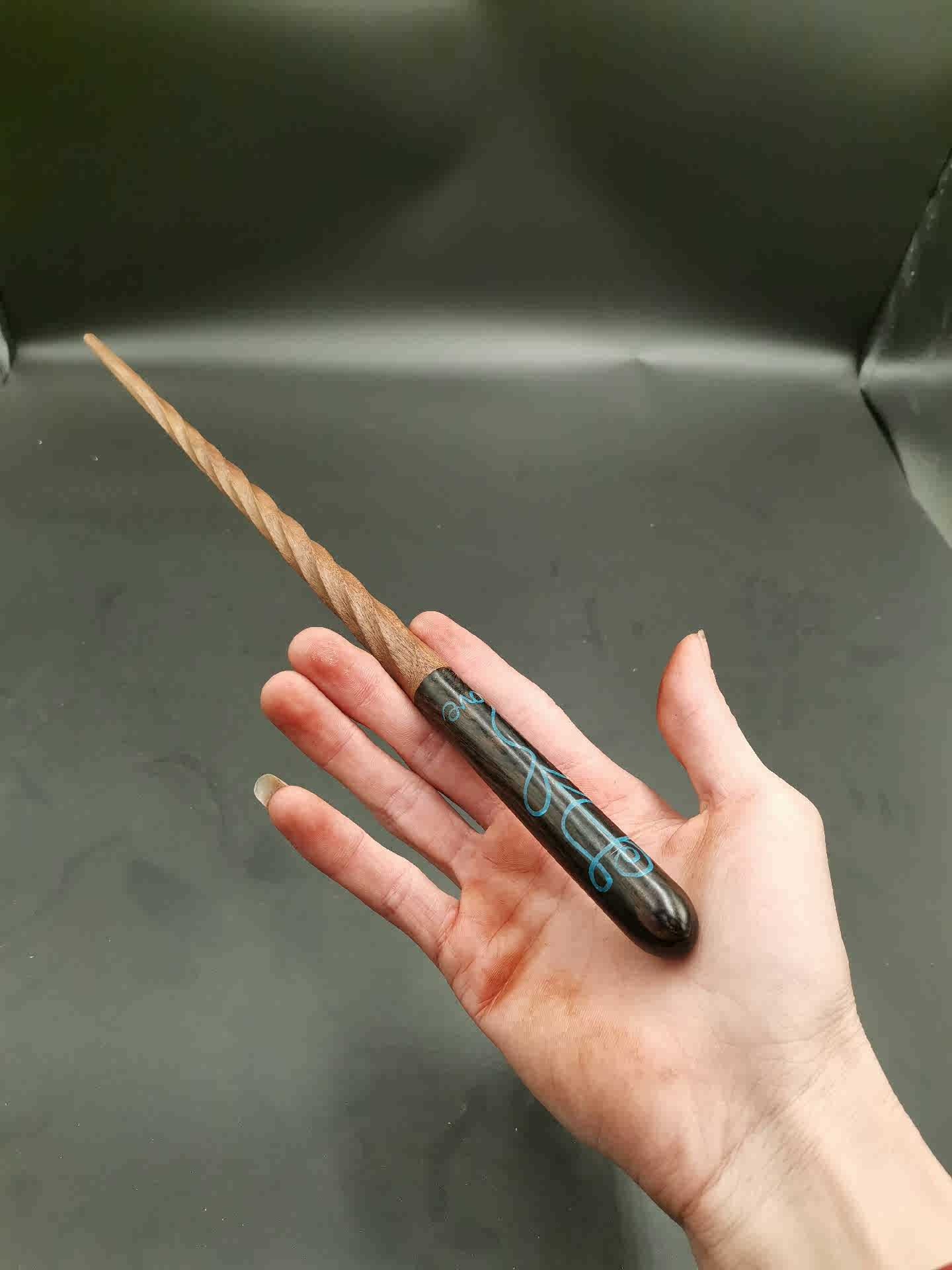 Hand Carved Wiccan Wands Cosplay Wand Custom Magic Wand - Etsy