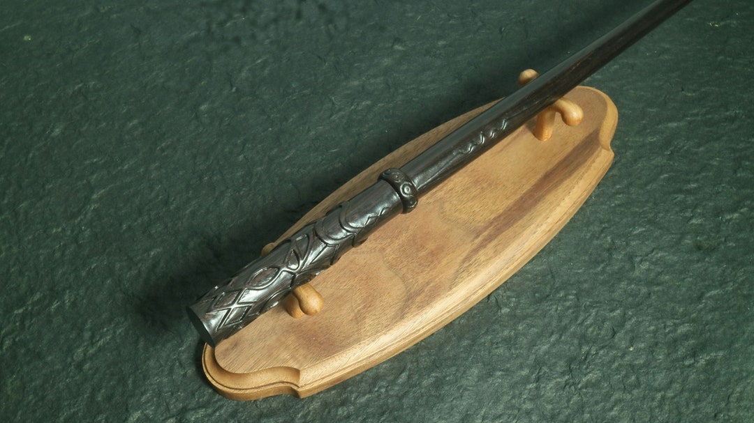 Custom Magic Wand, Personalised Magic Wand, Ebony Wood Wand, Larp ...