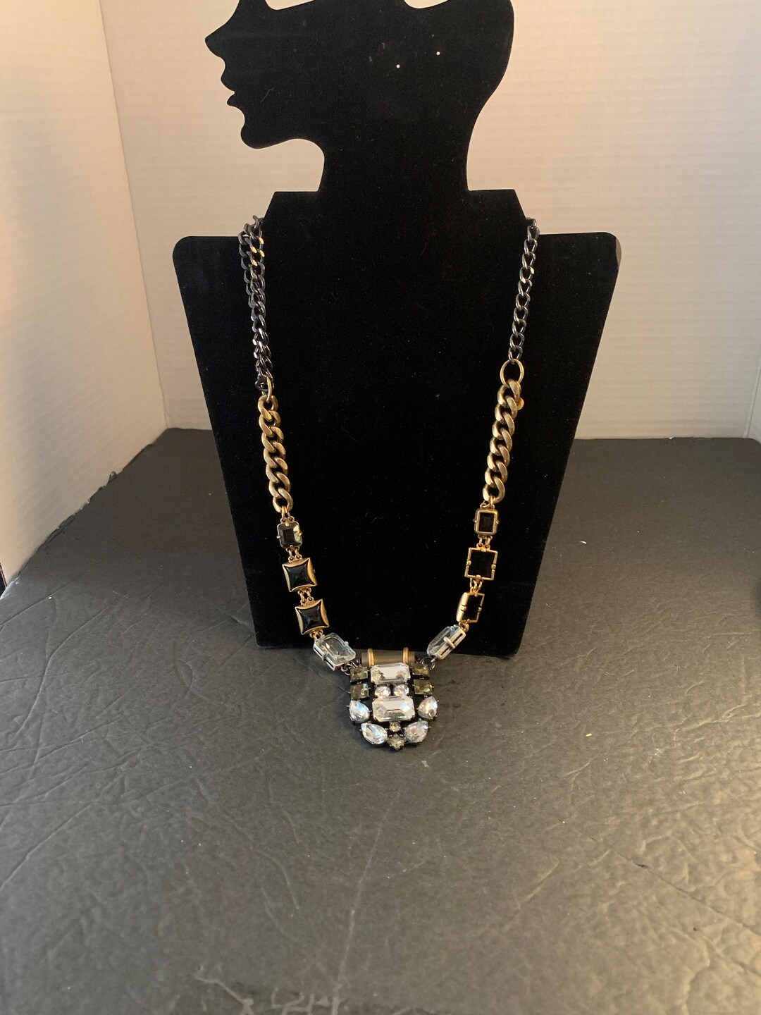 24 Inch Stella&dot Phoenix Rhinestone Necklace - Etsy