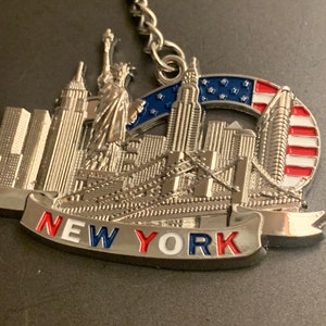 NEW YORK KEYRING - Etsy