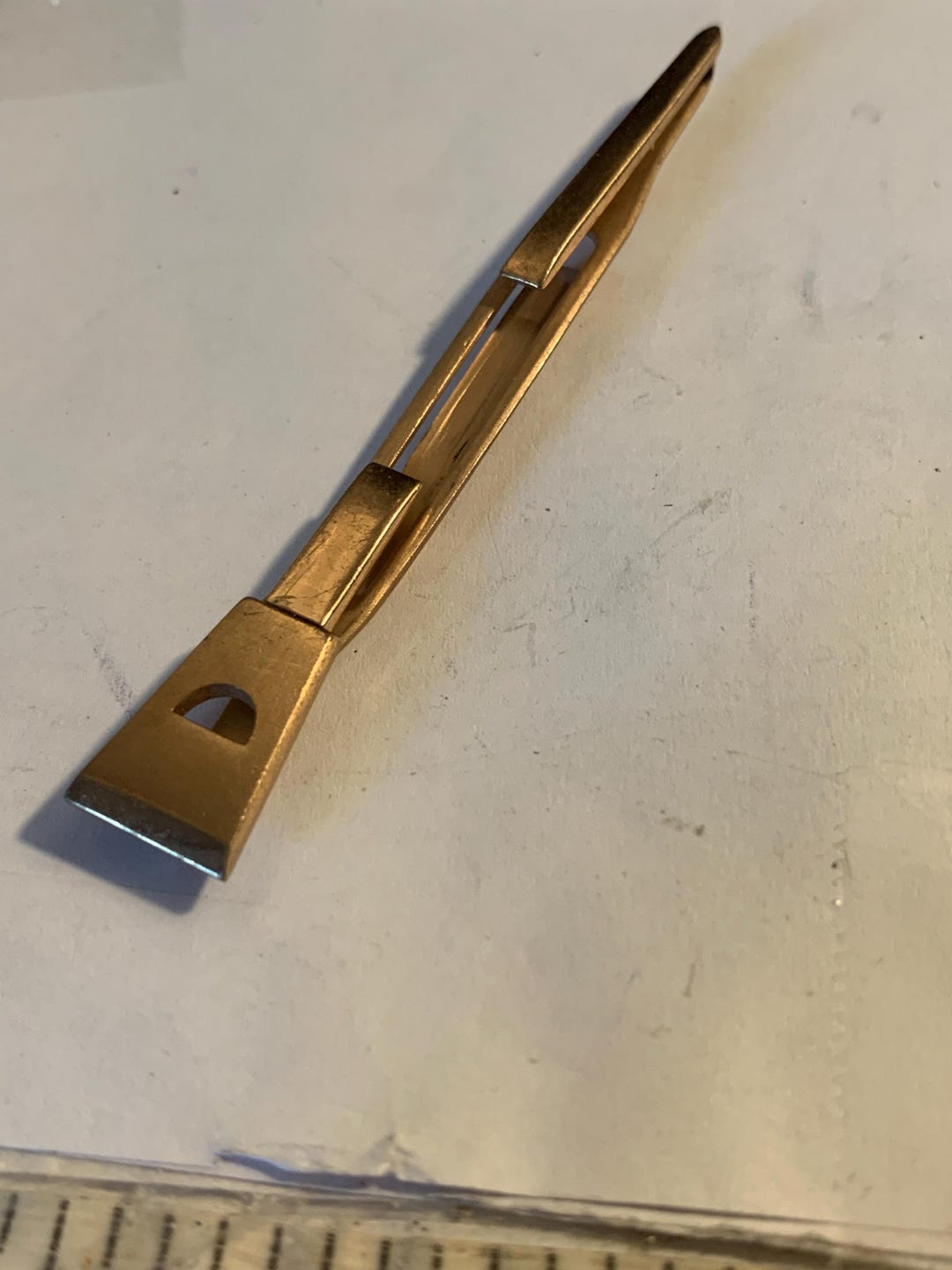 Swank Vintage Tie Bar - Etsy