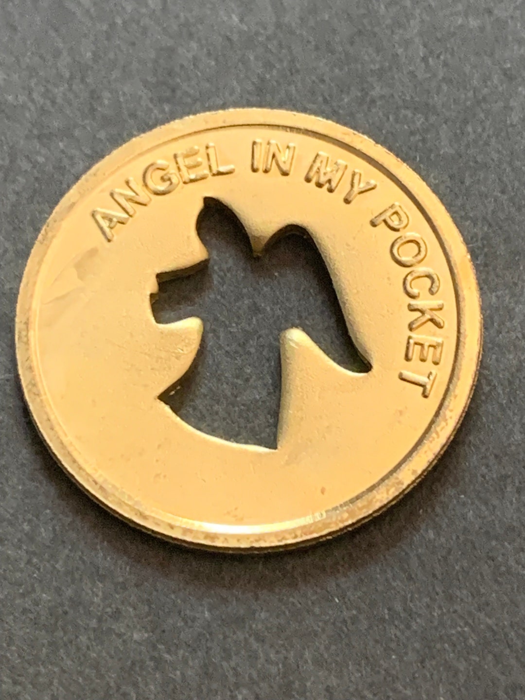 Angel In My Pocket Coin Etsy