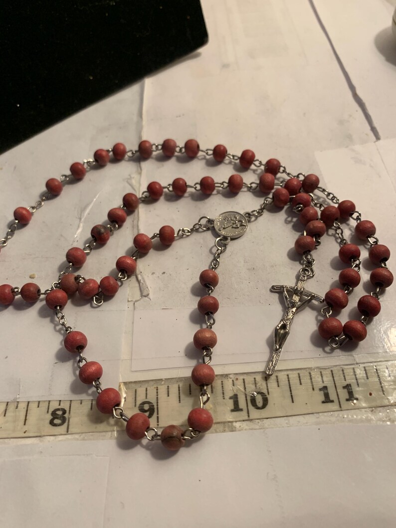 Vintage Rosary Prayer Beads - Etsy