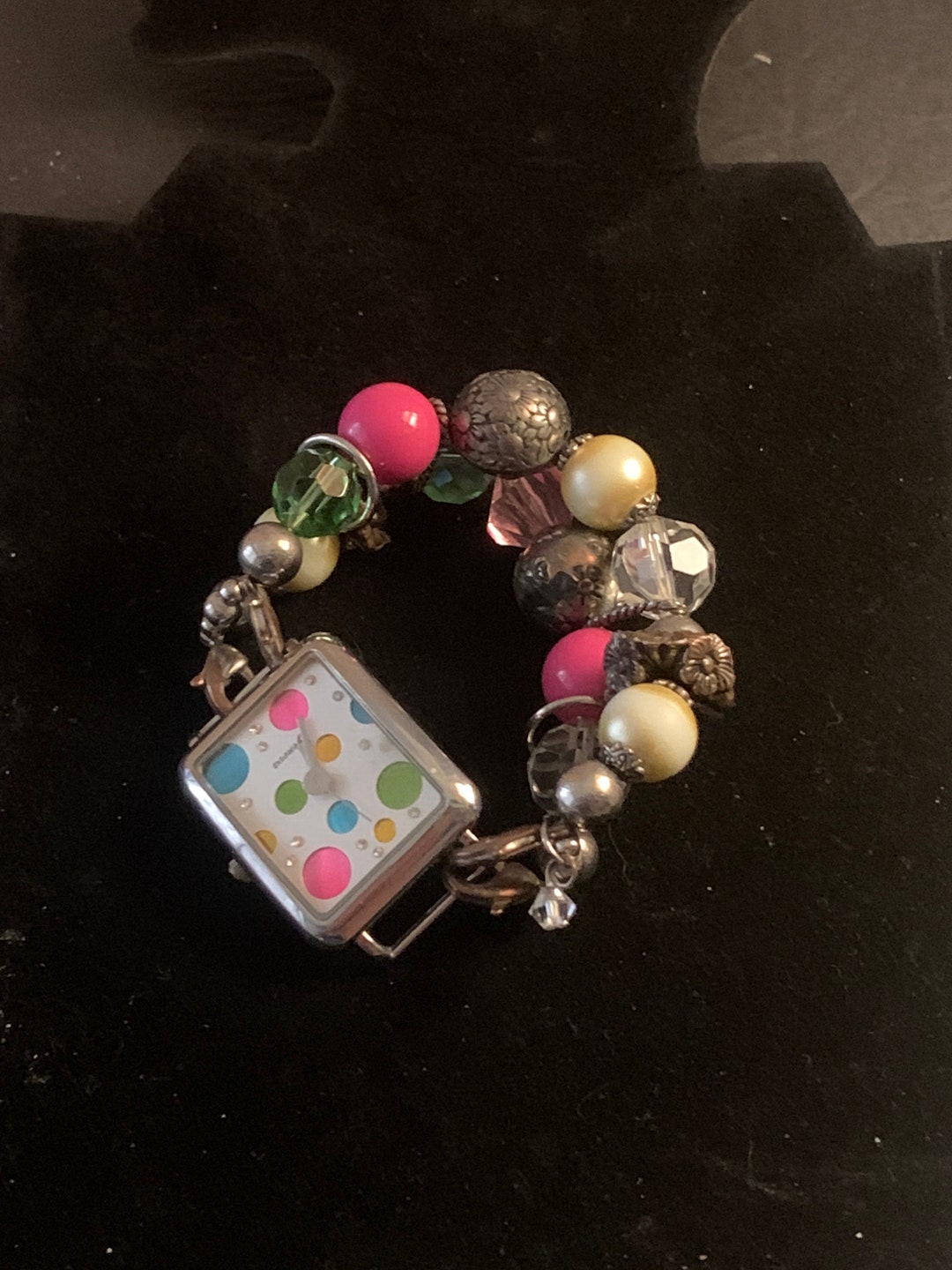 Geneva Bubble Watch and Band Needs Battery - Etsy