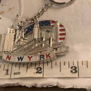 NEW YORK KEYRING - Etsy