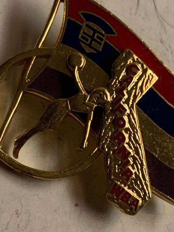 California WBA 1969 Champions Lapel Pin - Gem