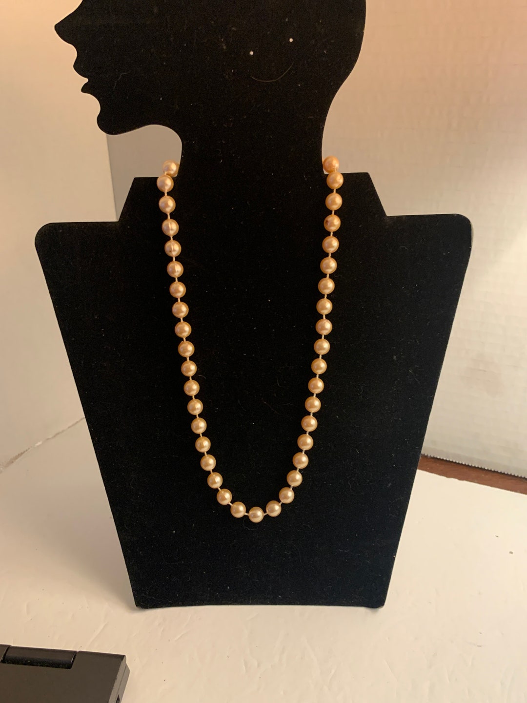 16 INCH PEARL NECKLACE - Etsy