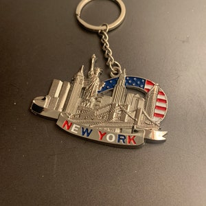 NEW YORK KEYRING - Etsy