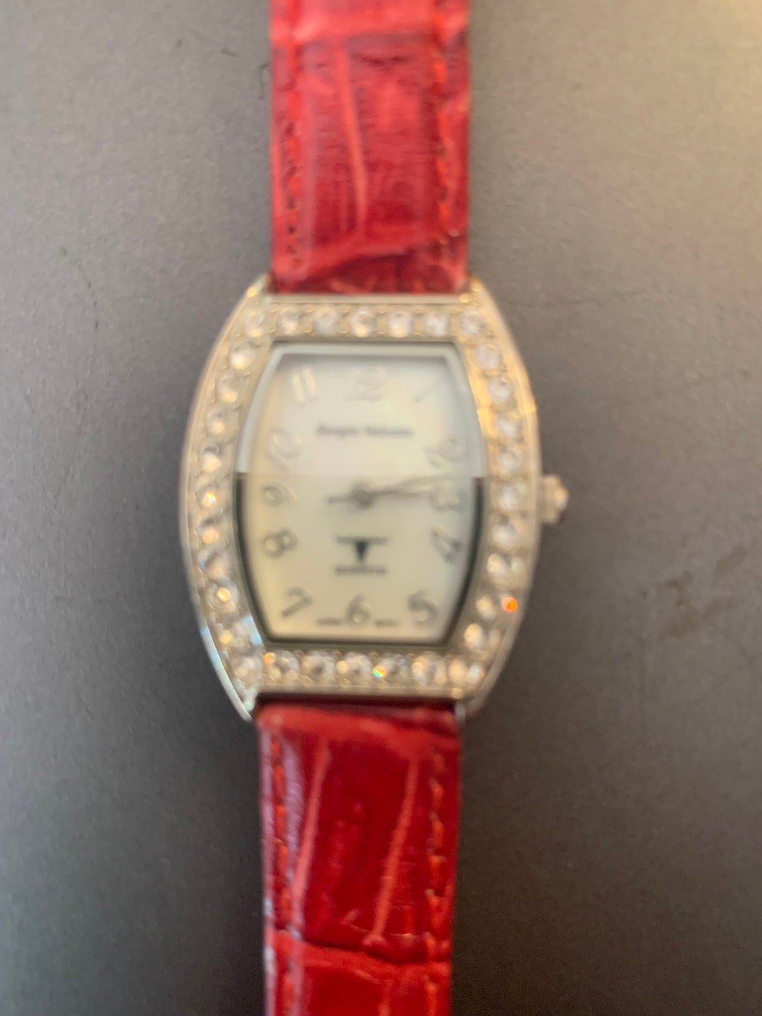 Sergio Valente Rhinestone Ladies Watch New Battery - Etsy