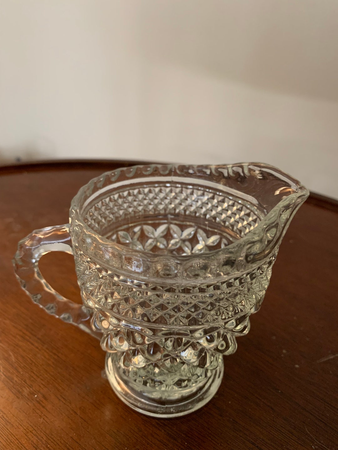 Lead Crystal Pitcher - Etsy