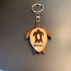 COCONUT TURTLE KEYCHAIN - Etsy