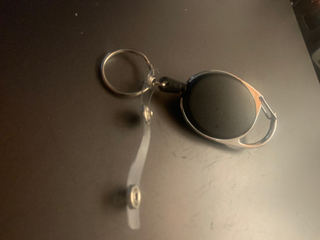 Retractable Clipon Keychain - Etsy
