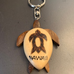 COCONUT TURTLE KEYCHAIN - Etsy