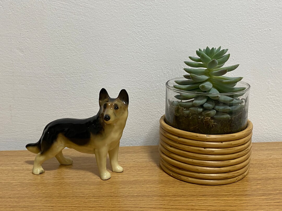 Vintage Coopercraft German Shepherd Alsatian Dog Figurine - Etsy