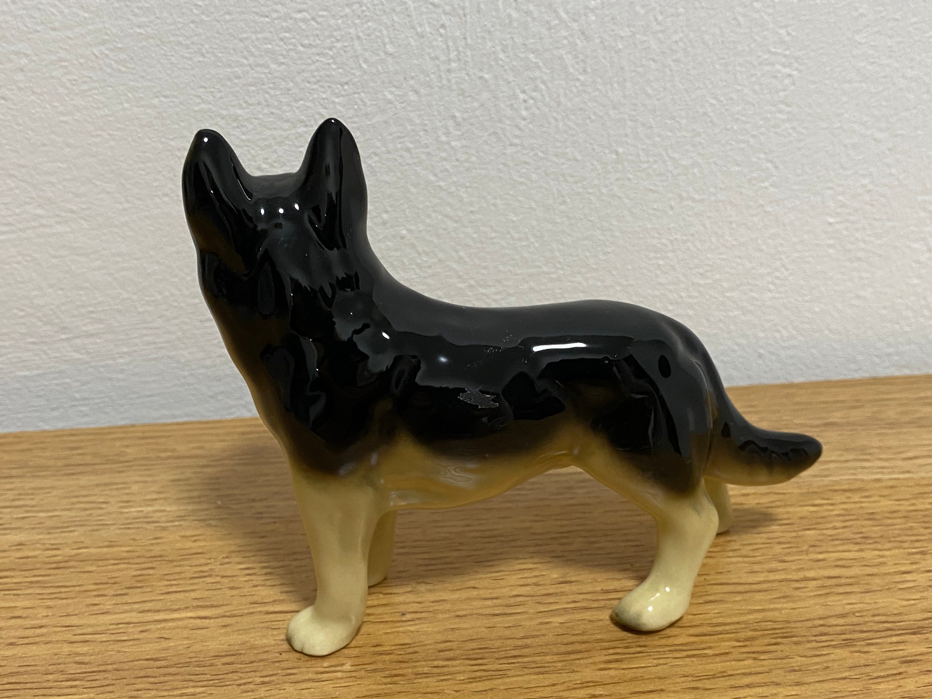 Vintage Coopercraft German Shepherd Alsatian Dog Figurine - Etsy
