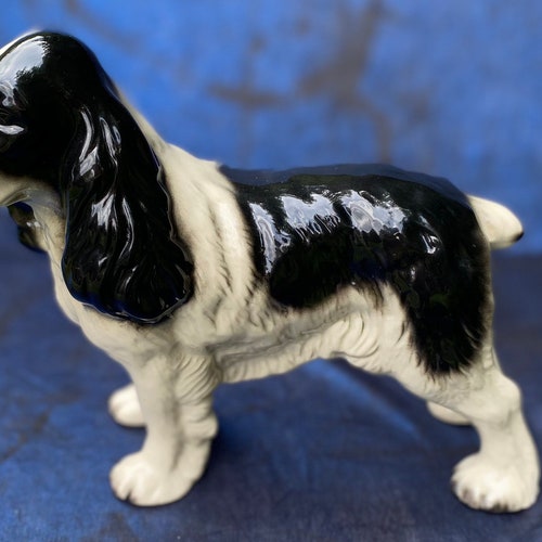 Spaniel Dog Figurine - Etsy